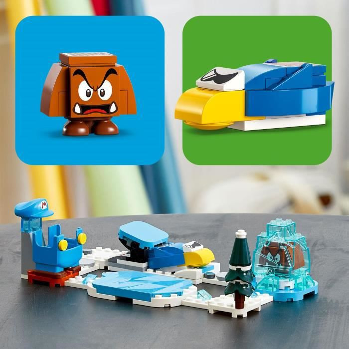 Lego Super Mario 71415 Ensemble D'extension Costume De Mario De Glace ... Lego Super Mario 71415 Ensemble D'extension Costume De Mario De Glace ...
