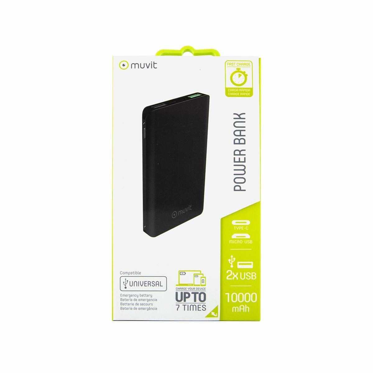 Powerbank Muvit 10000 Mah à Prix Carrefour
