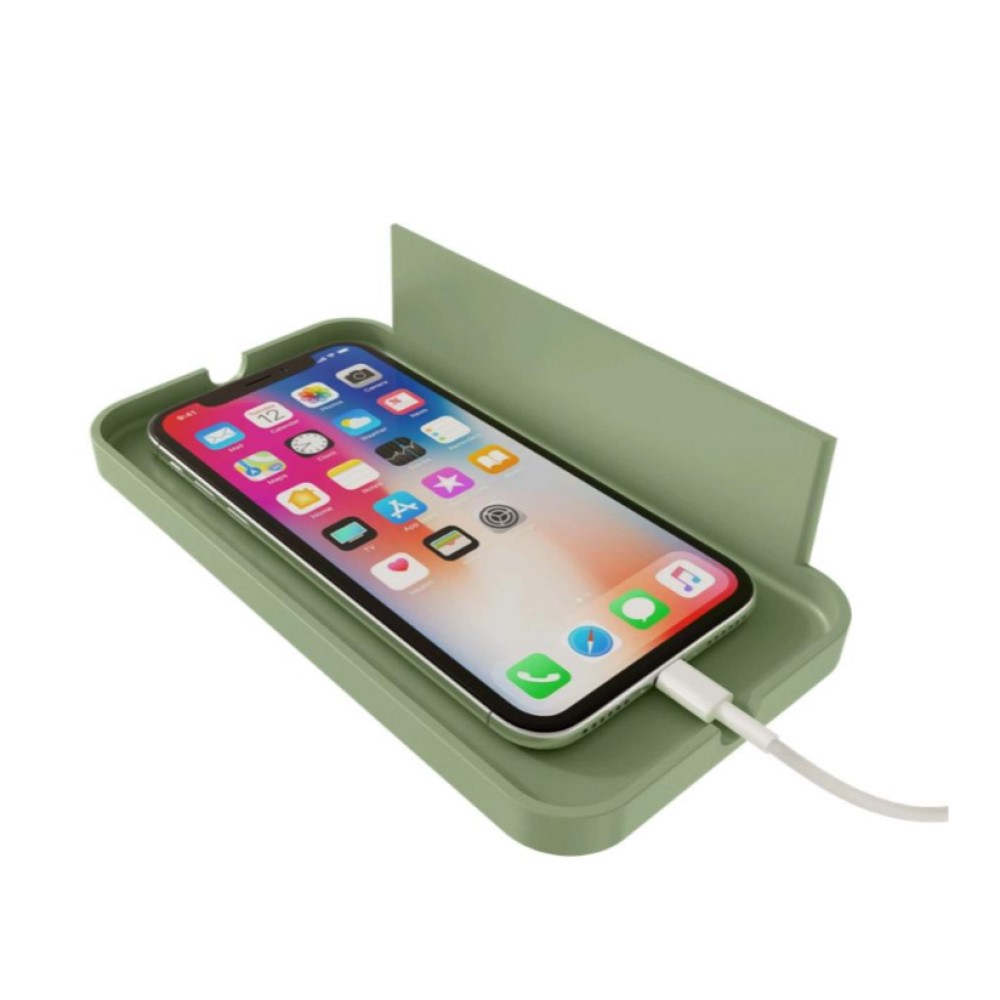 Porte Smartphone Pour Sèche-serviettes Alutu Music - Vert Amande à Prix ...