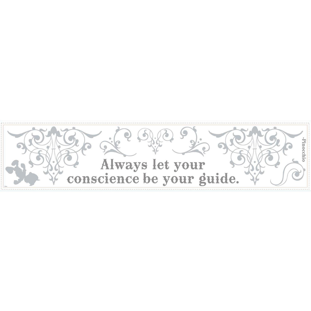 Stickers Phrase Pinocchio "always Let Your Conscience Be Your Guide ...