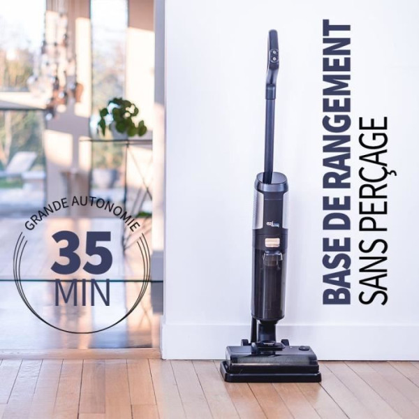 Aspirateur Balai Aspirateur Laveur Séchant Sans Fil Eziclean Cyclowash ...