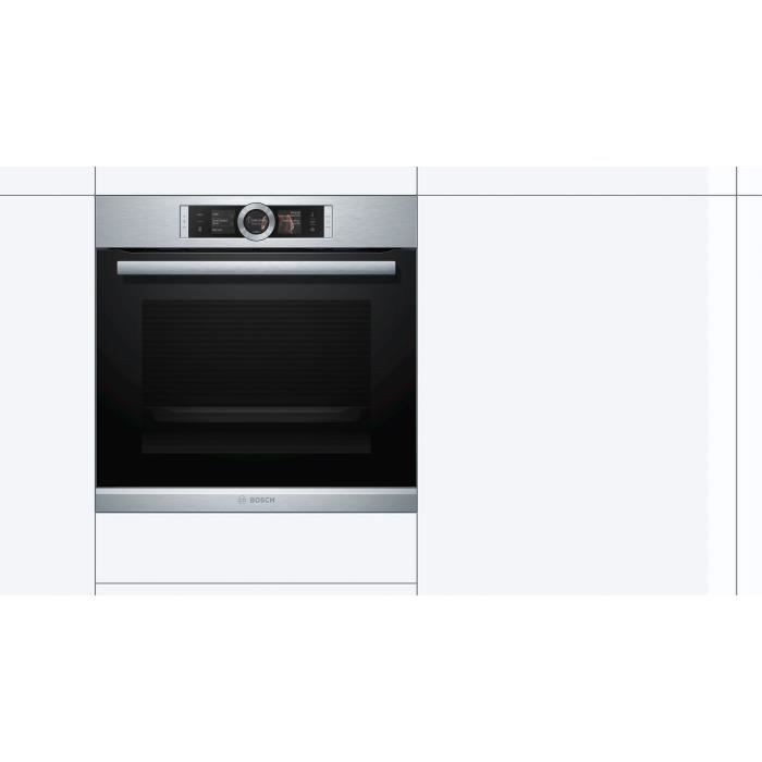 Four A Vapeur Intégrable - Auto Nettoyant - Bosch - Hsg656xs1 - Inox ...