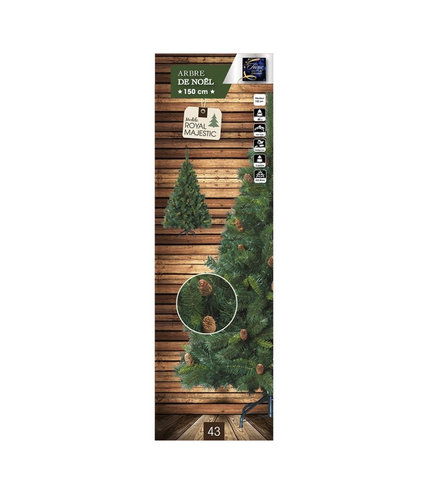 Sapin De Noël Royal Majestic 150 Cm à Prix Carrefour