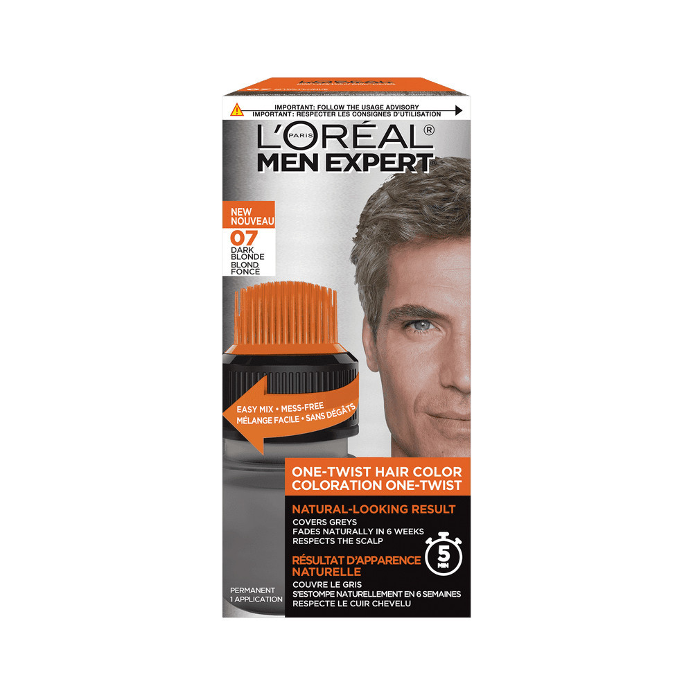 L'oréal Paris - Men Expert One-twist Coloration Permanente - 07 Blond ...