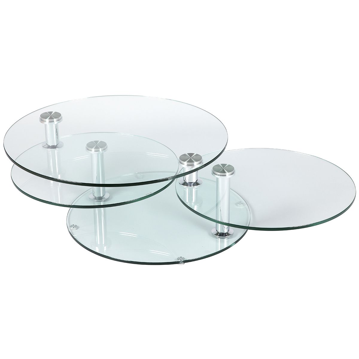 Victoire - Table Basse Ronde à Prix Carrefour