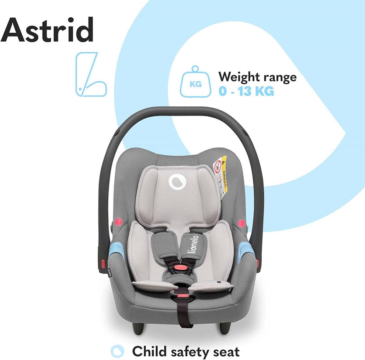Nacel Bébé Astrid Gris Stone à Prix Carrefour
