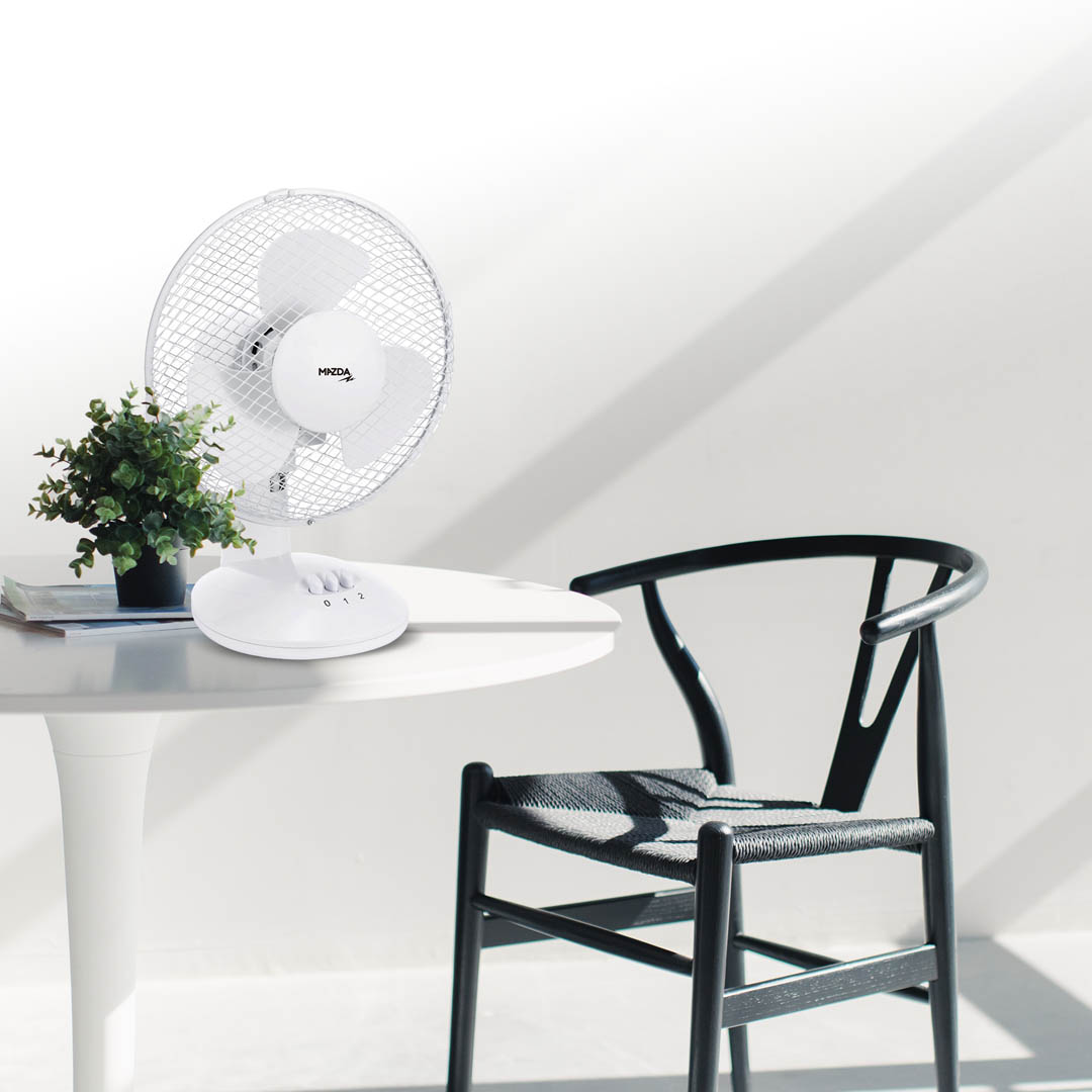 Ventilateur De Table Mazda Reolo 23cm - Vitesse Et Oscillation ...