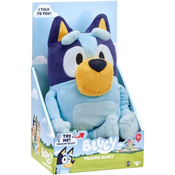 Peluche Parlante 36cm Bluey Moose Toys à Prix Carrefour