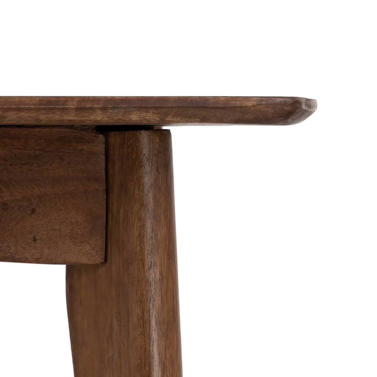 Dina - Table Basse Rectangulaire En Manguier Massif Teintée à Prix ...