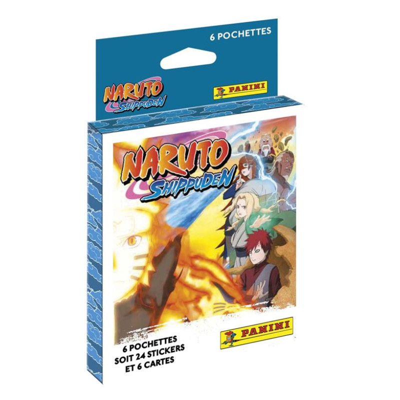 Jeu De Cartes Panini Naruto Shippuden Blister 6 Pochettes à Prix Carrefour