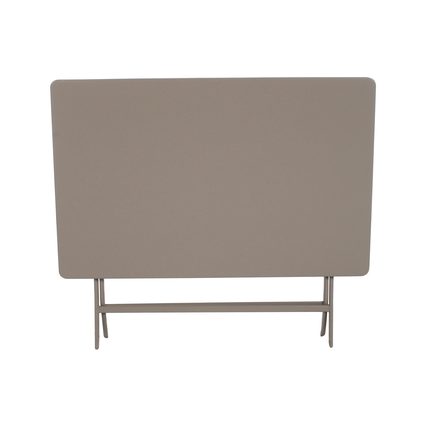 Table Pliante Rectangulaire Greensboro - 4 Places - Taupe : l'unité à Prix Carrefour