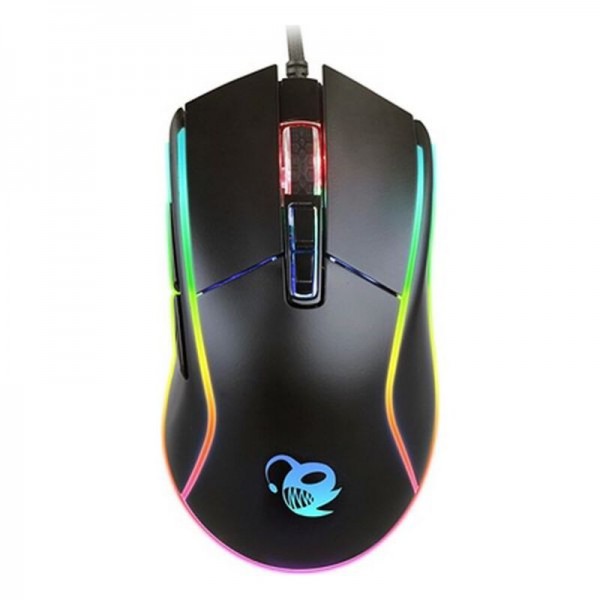 Souris Gaming Avec Led Coolbox Dg-mou019-rgb Rgb 6400 Dpi 30 Ips Noir à ...