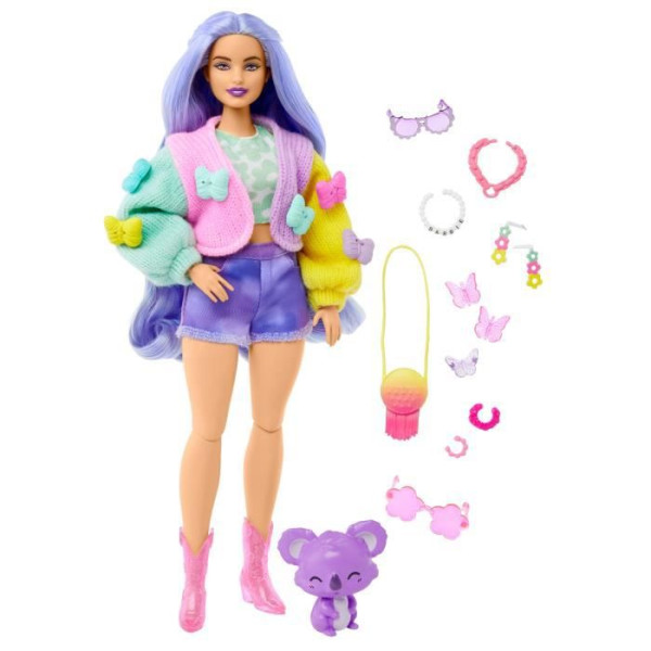 Barbie - Barbie Extra Et Koala - Poupée - 3 Ans Et + à Prix Carrefour