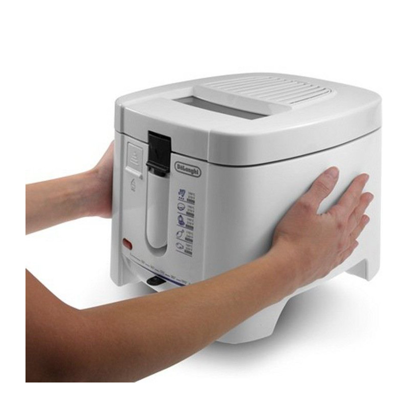 Friteuse Electrique DeLonghi F13205, 1.2L Contenance 0.7 kg Thermostat ...