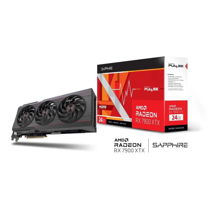 Sapphire Pulse Carte Graphique Amd Radeon Gaming Rx 7900 Xtx 24gb Gddr6 ...