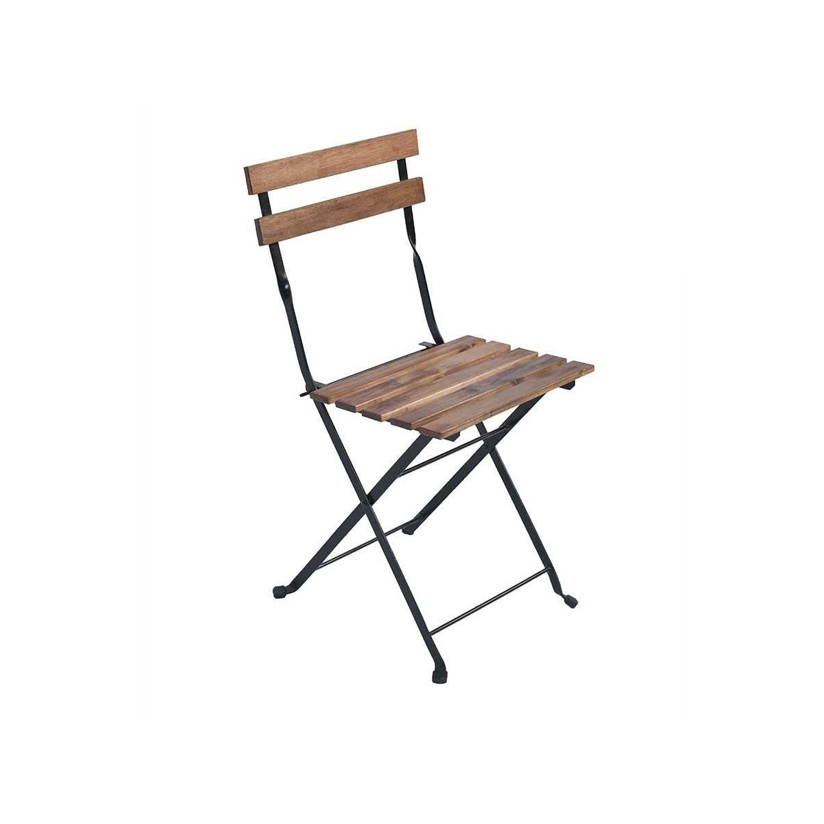 Kit Mobilier De Jardin Table+ 2 Chaises Pilante Kz Garden Bois Et Acier ...