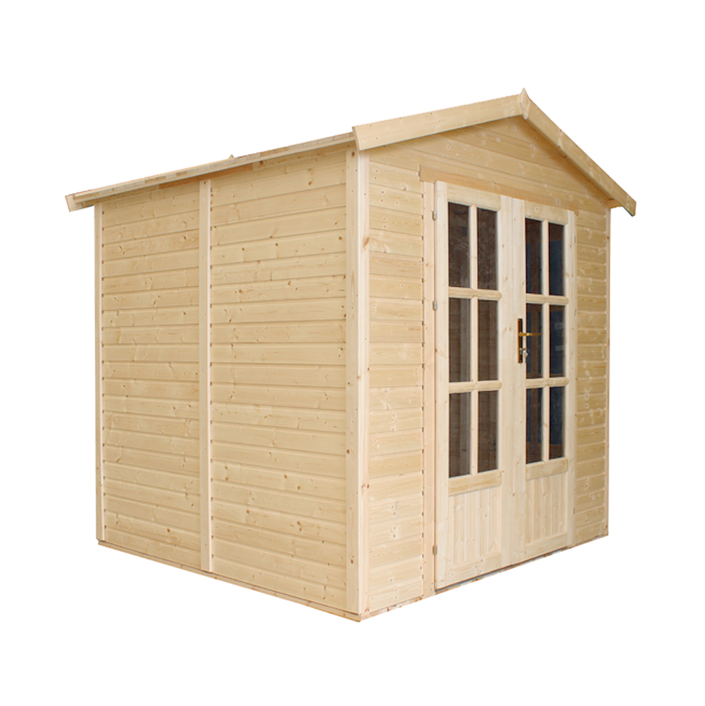 Abri De Jardin En Bois 4 M2 - L233xp222xh233cm -Avec Sol, Avec Des ...