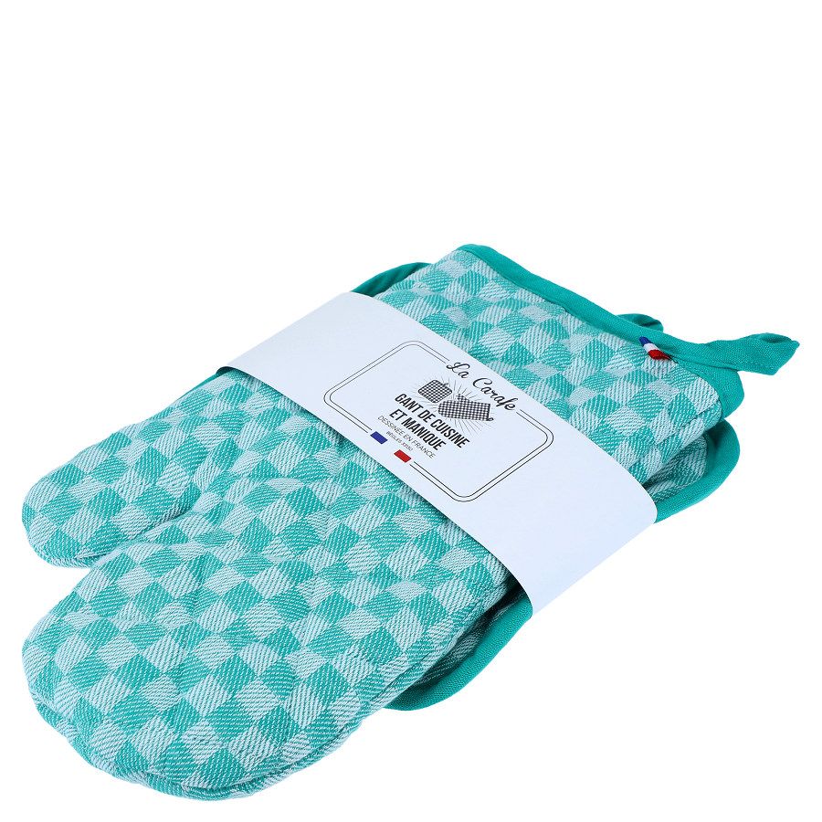 Set Gant De Cuisine Et Manique - Résistants À La Chaleur - Lavables En ...