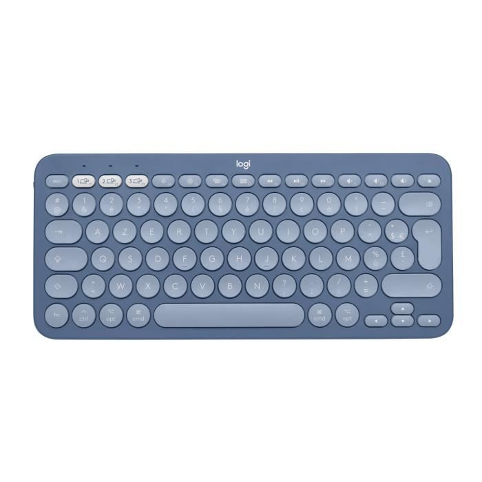 Logitech - Clavier K380 Bluetooth Multidispositif Pour Mac - Blueberry ...