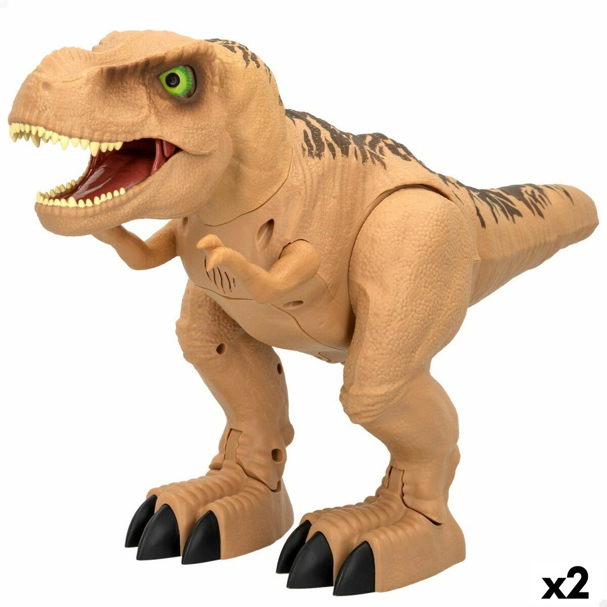 Figurine Funville T-rex 45 X 28 X 15 Cm Plastique (2 Unités) à Prix ...