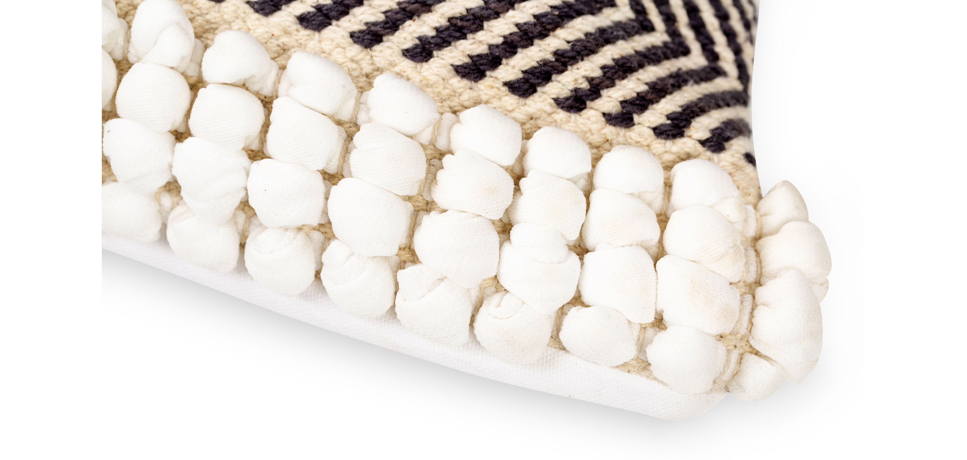 Coussin Carré Design Boho Bali En Coton Housse + Remplissage - Safira ...