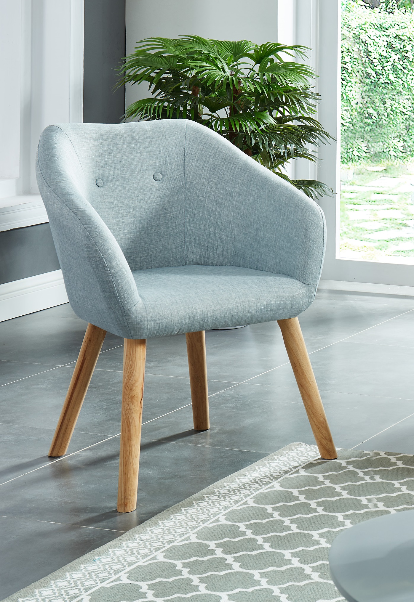Fauteuil Bleu Ciel