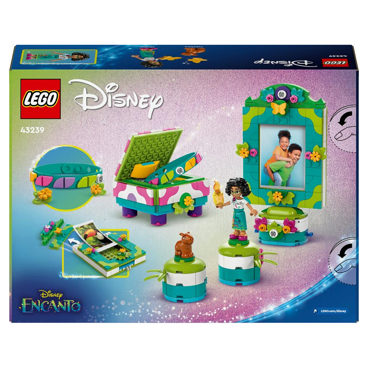 LEGO Disney Encanto - Cadre Photo et Boîte à Bijoux de Mirabel (43239 ...