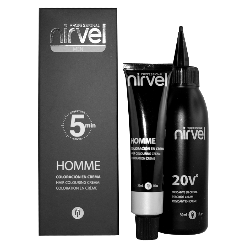 Coloration Nirvel Homme 5min - G3 Gris Foncé à Prix Carrefour