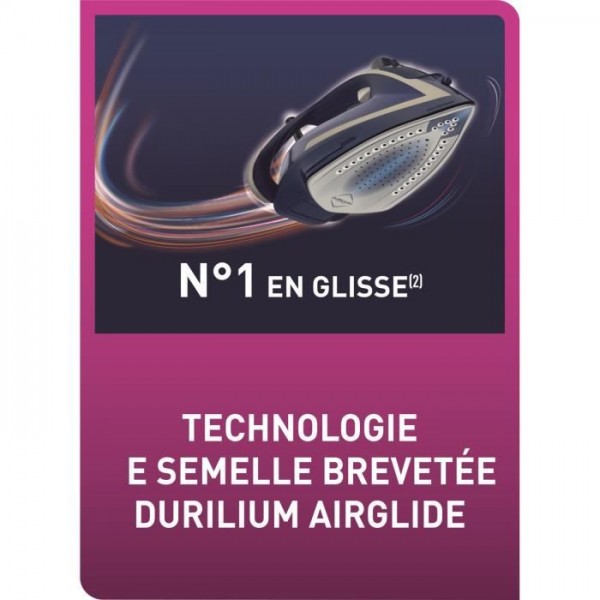 Fer A Repasser Calor , 2800 W, Débit Vapeur 50 G/min, Fonction Pressing ...