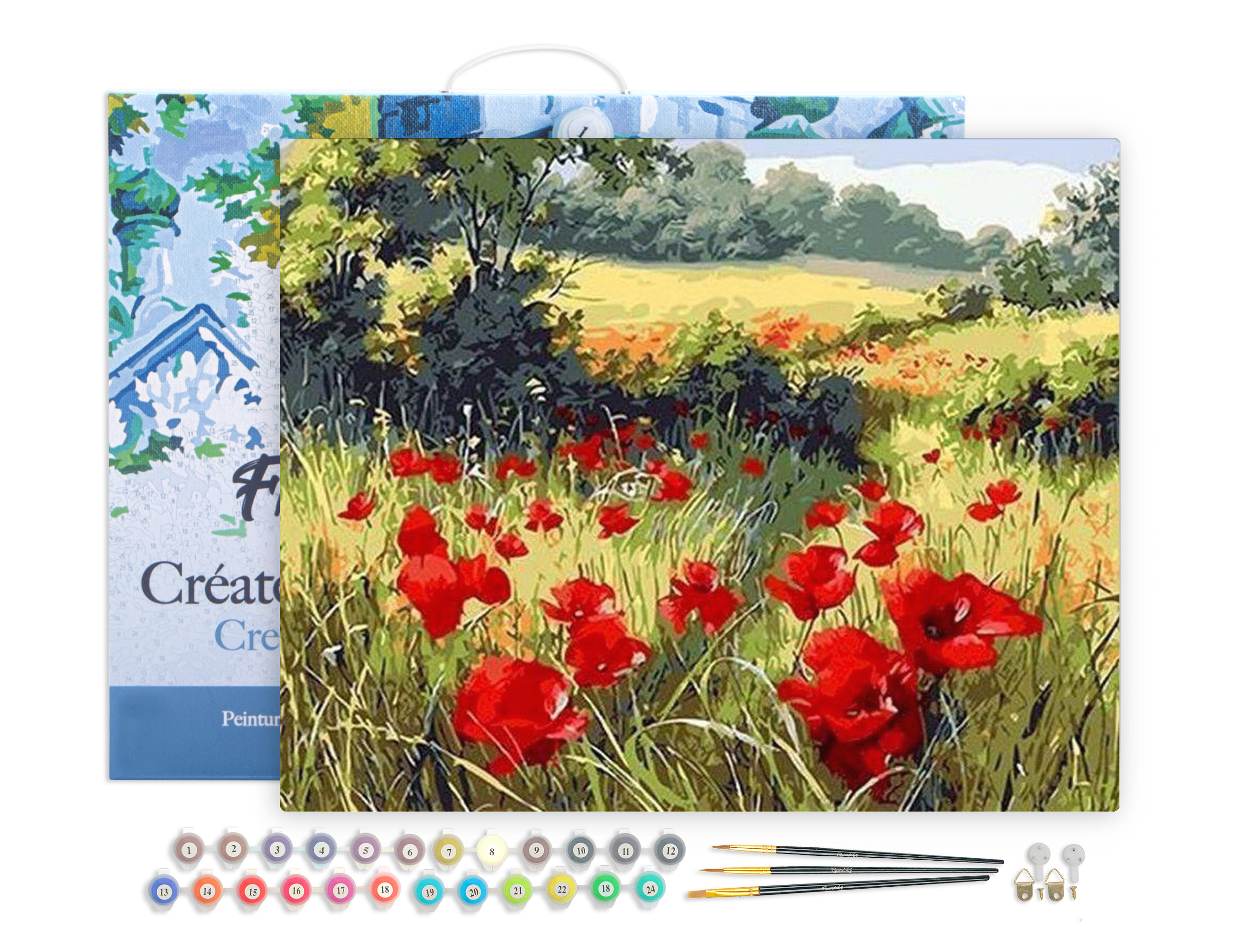 Peinture Par Numero Sur Toile Tendue