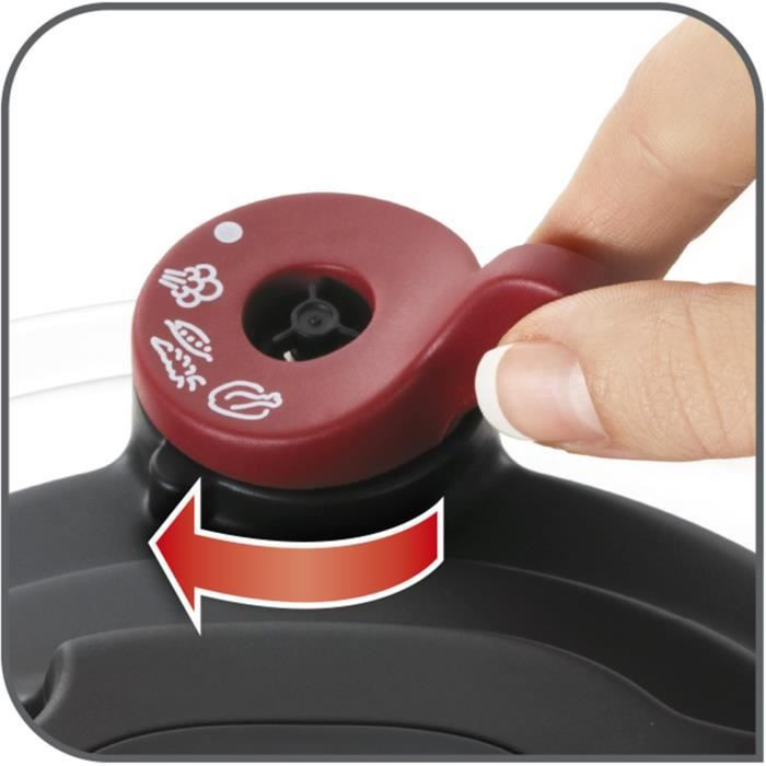 Seb P4371407 Cocotte Minute Clipso+ Style Autocuiseur 8 L A Poignées ...