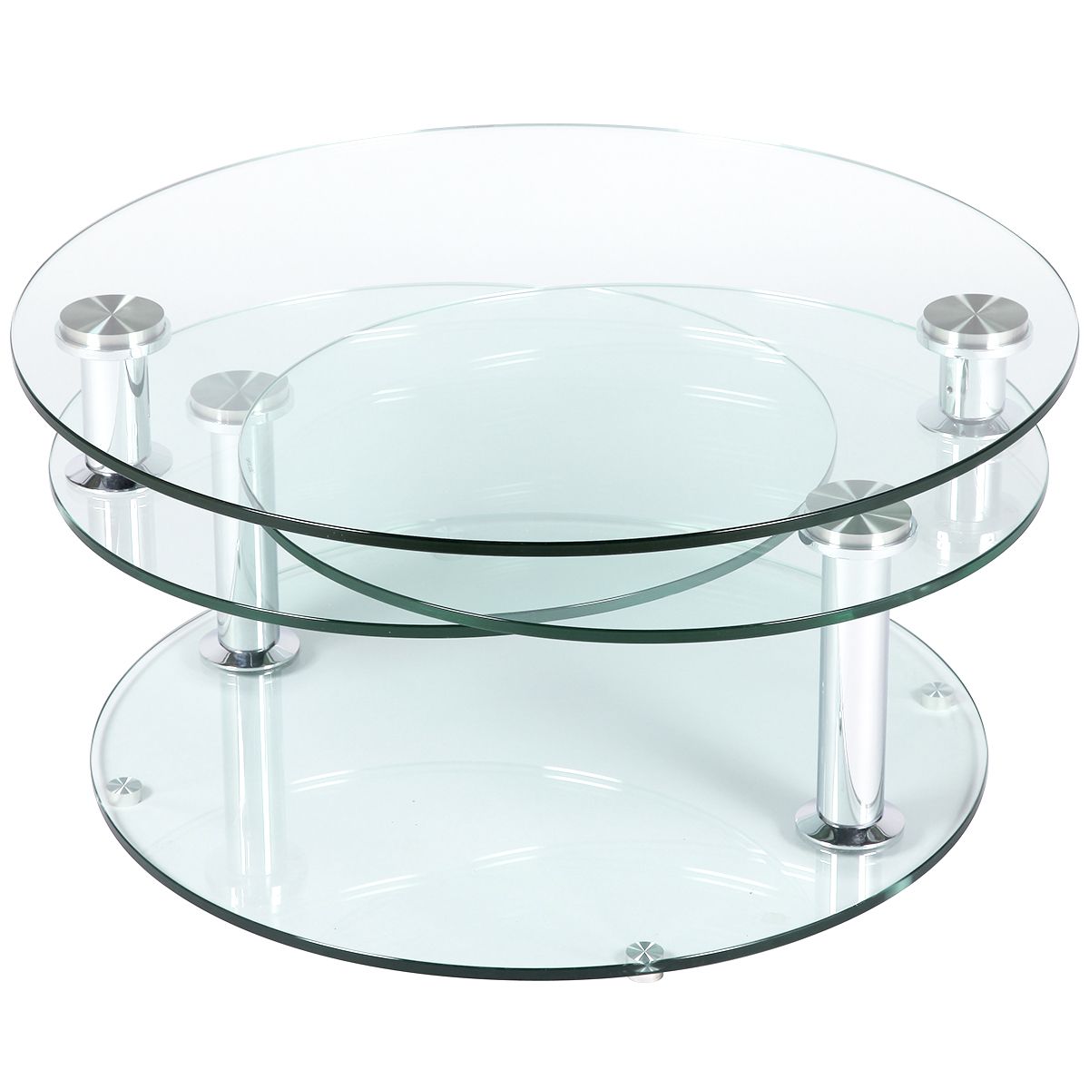 Victoire - Table Basse Ronde à Prix Carrefour