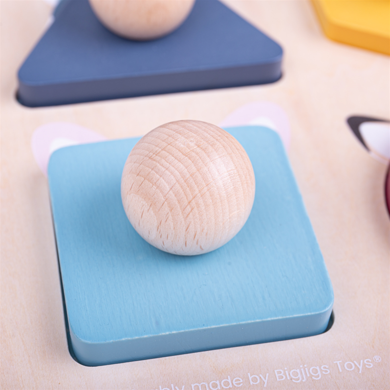 Bigjigs Casse-tête De Formes D'animaux Des Bois Fsc 100%. à Prix Carrefour