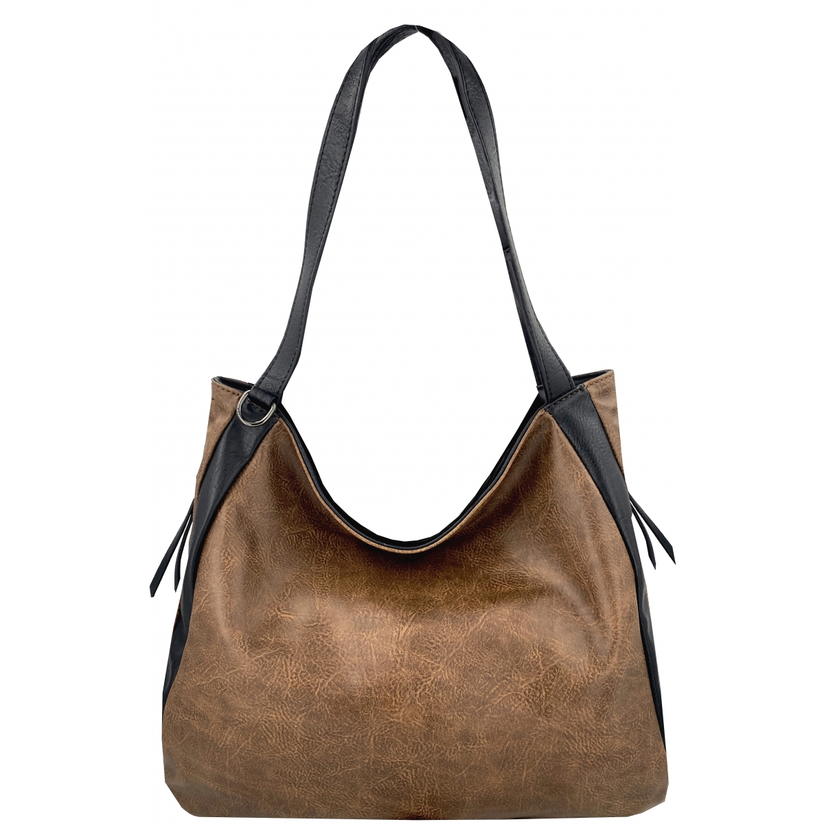 Sac À Main Bleucerise Textile Taupe - Tt0030 à Prix Carrefour