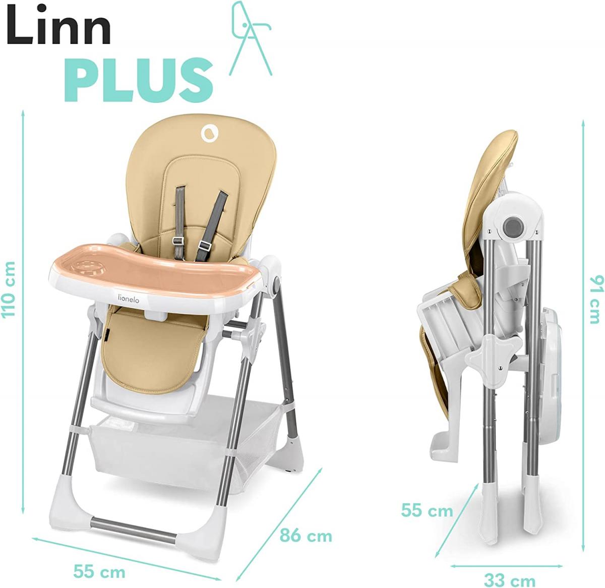 Chaise Bébé Linn Plus Beige à Prix Carrefour