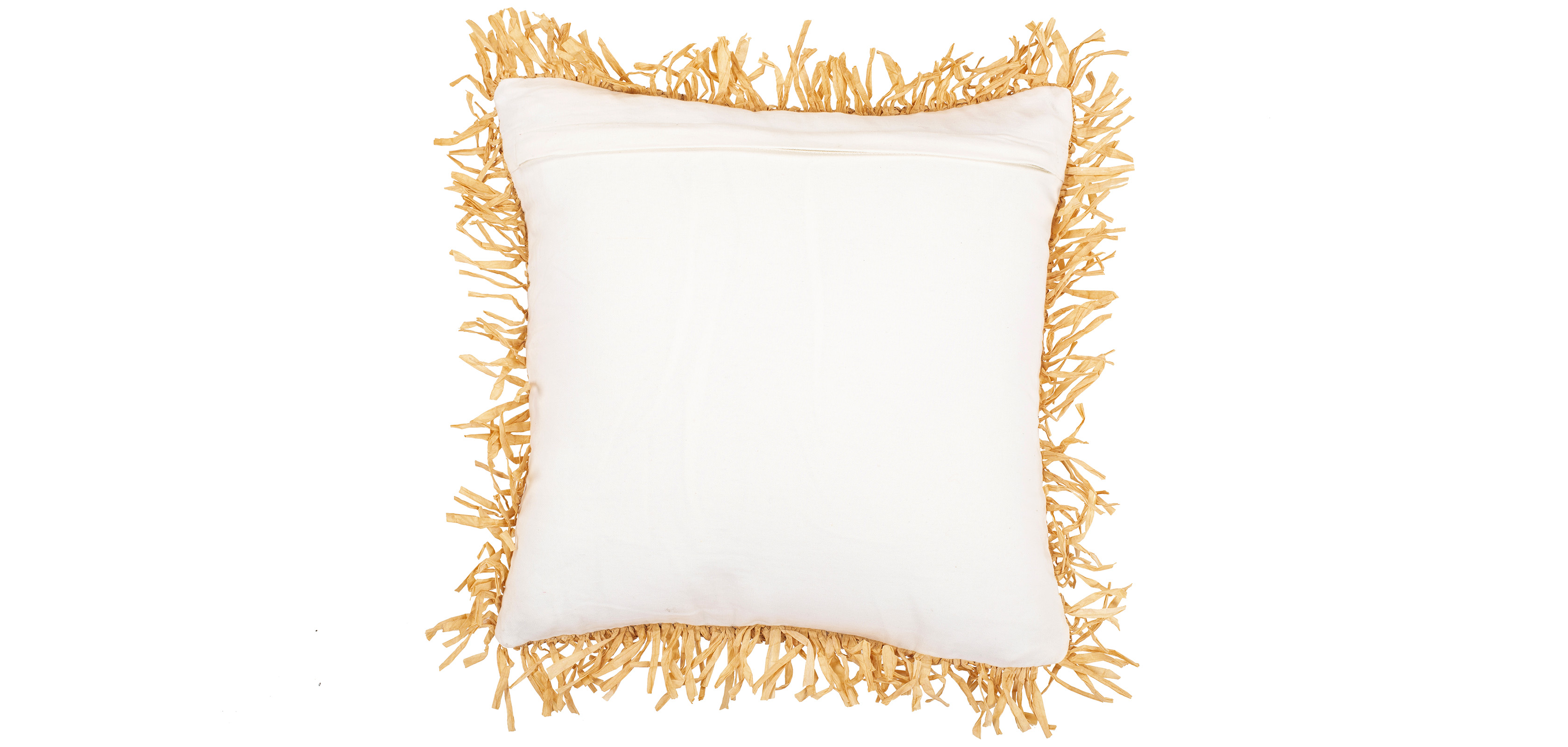 Coussin Carré Design Boho Bali, En Raphia Housse + Remplissage - Alizon ...