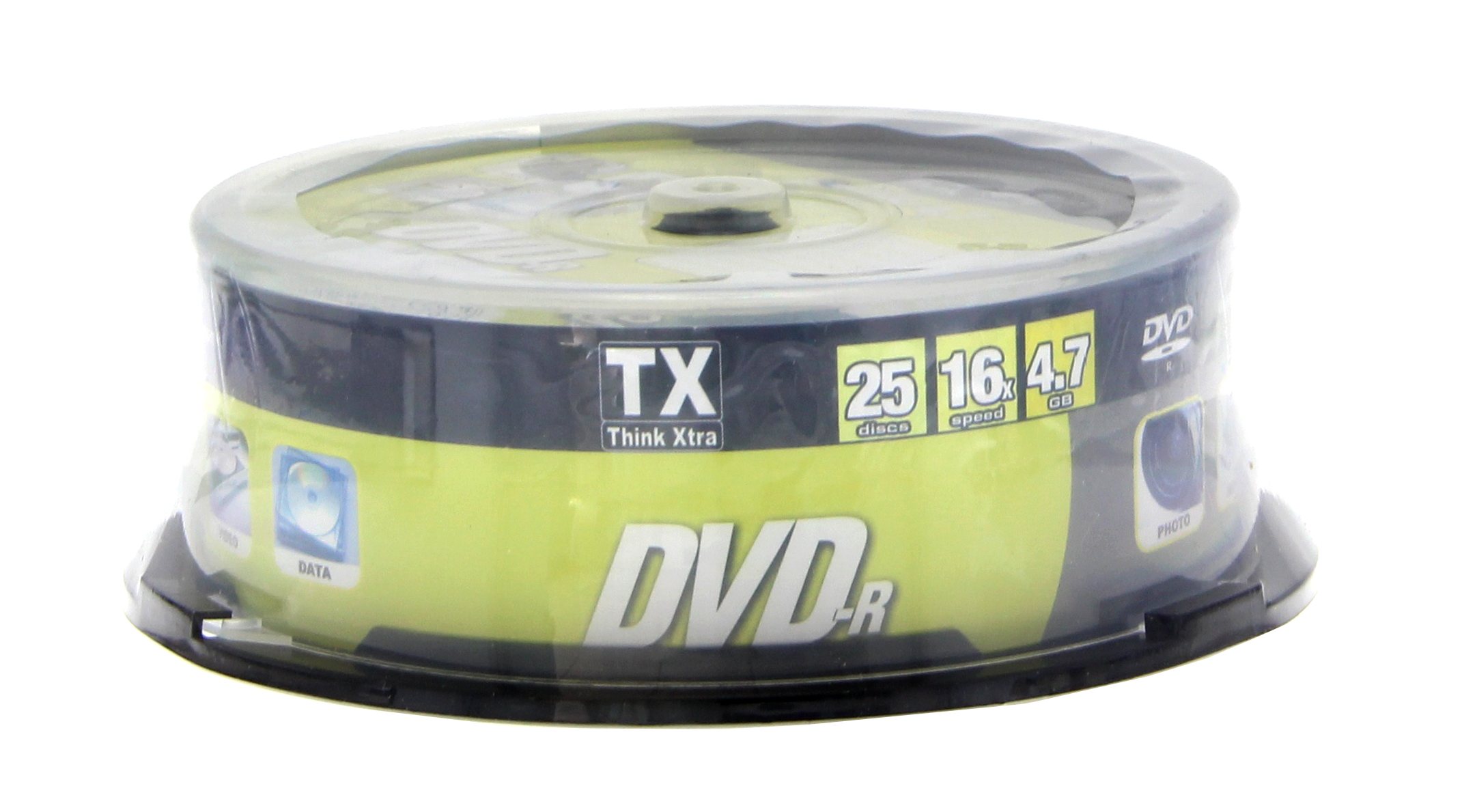 Cloche De 25 Dvd-r 4.7go Tx Think Xtra 16x à Prix Carrefour