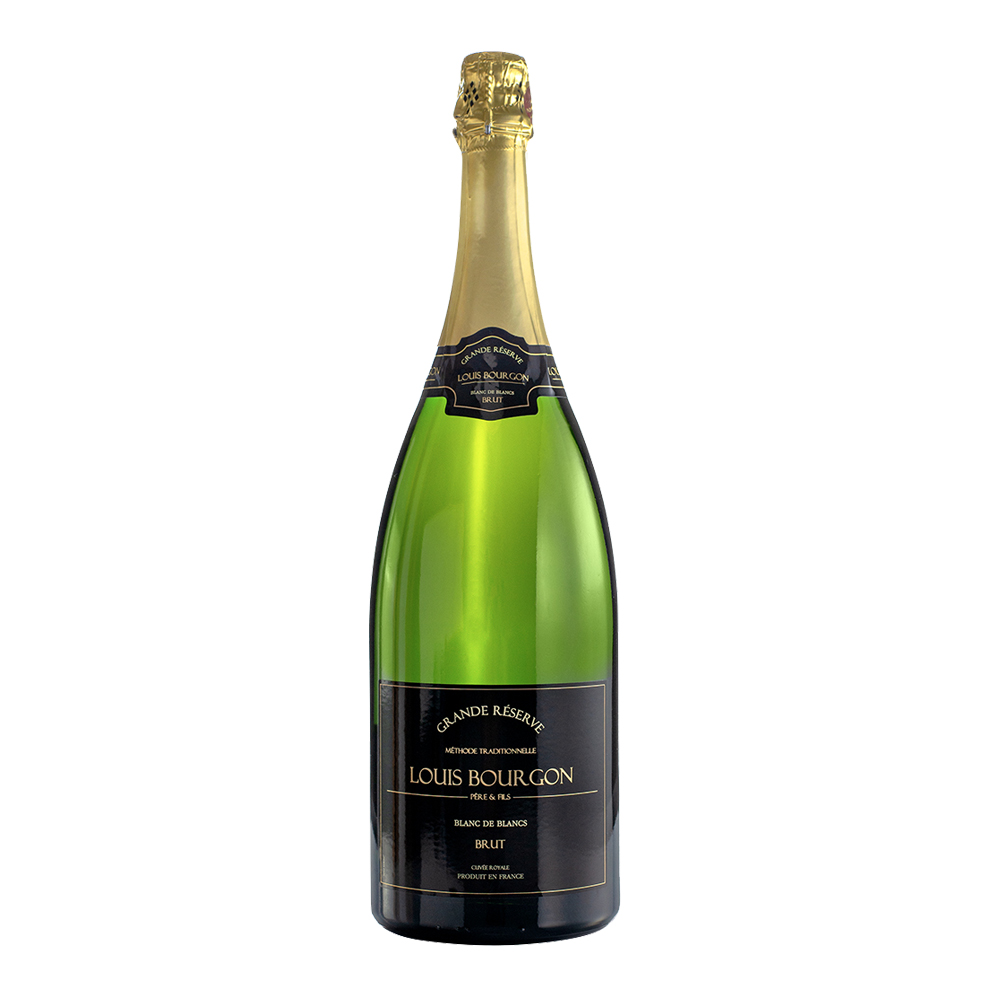 Pack 2 Louis Bourgon Grande Réserve Blanc De Blancs Brut 1,5l : les 2 ...