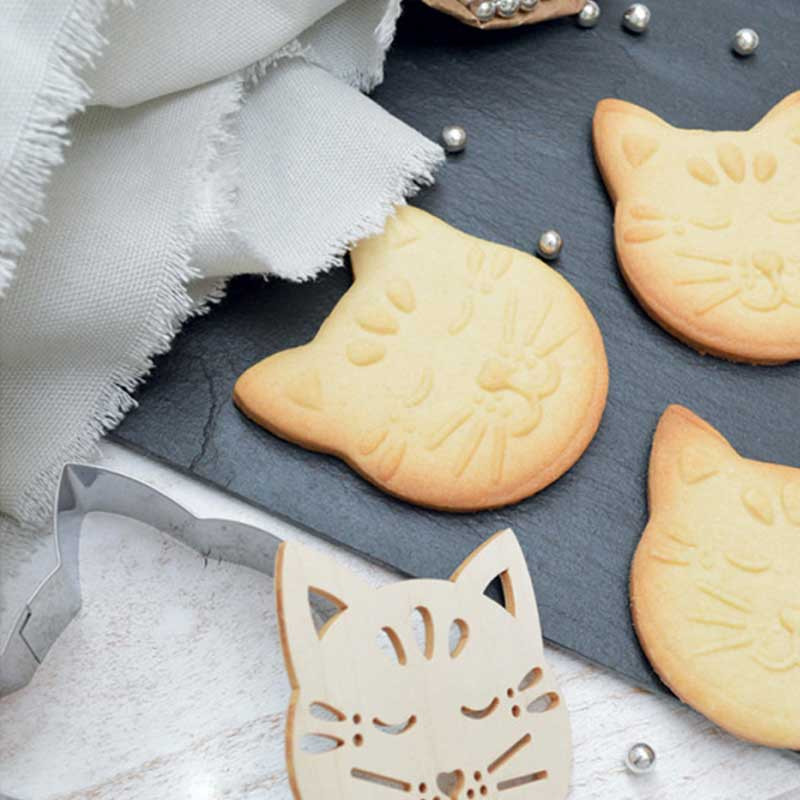 Kit Pour Biscuit En Relief Chat à Prix Carrefour
