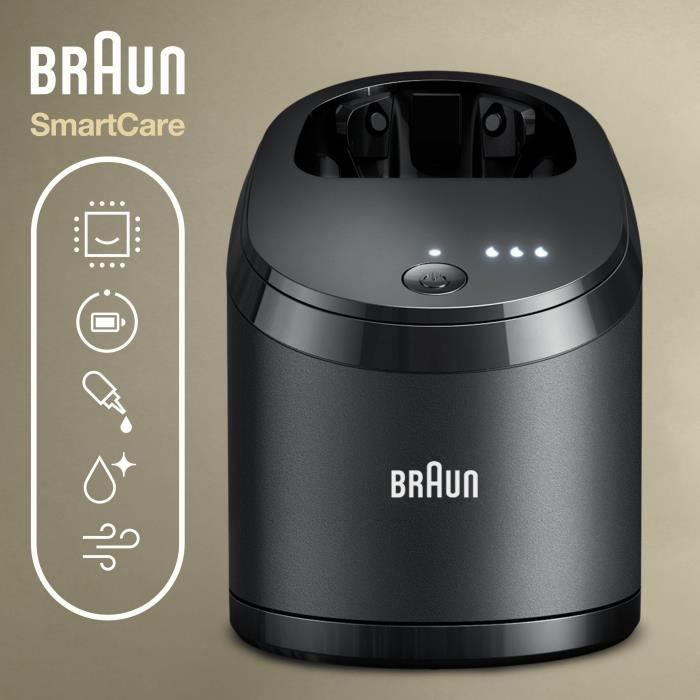 Braun Centre Smartcare 5-en-1, Noir, Recharge, Nettoyage, Compatible ...