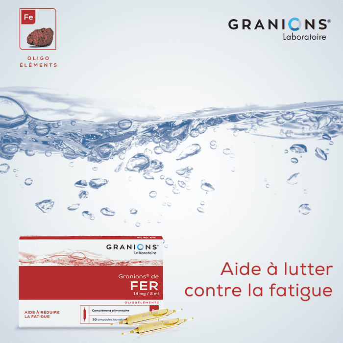 Granions De Fer : la boîte de 60 ml à Prix Carrefour