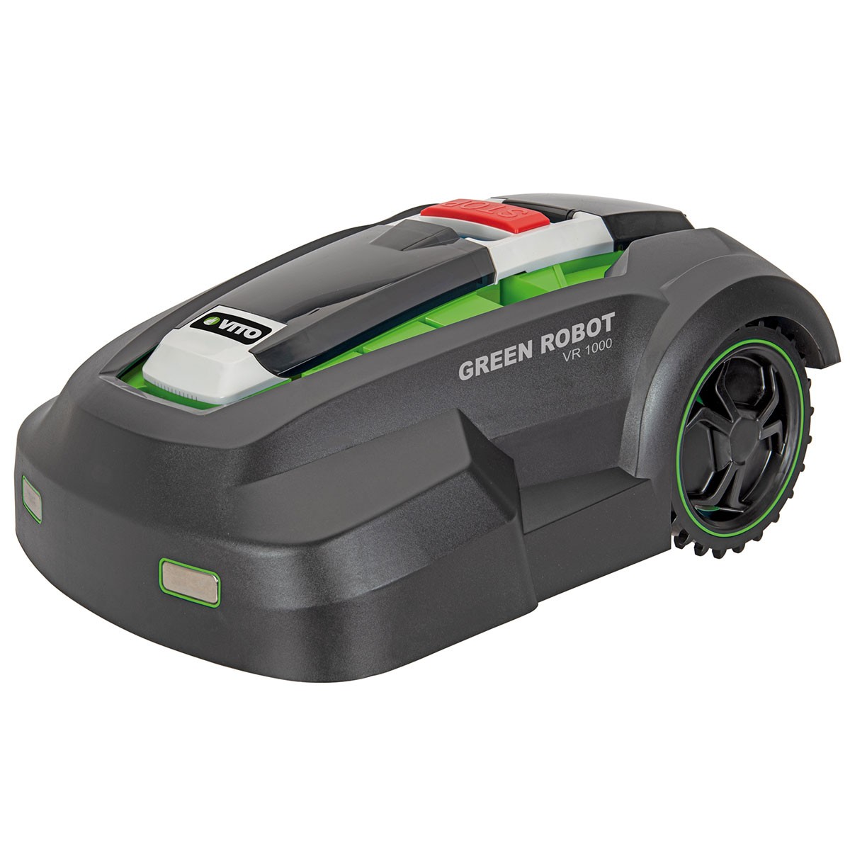 Robot Tondeuse À Gazon Batterie 28v 4ah Fonction Mulching Coupe 240mm ...