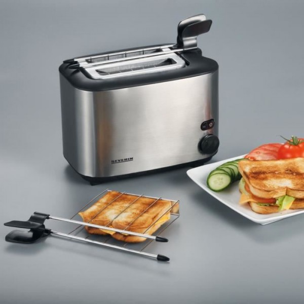 Grille Pain - Toaster Electrique Severin At2516 Avec Pinces, 2 Fentes ...