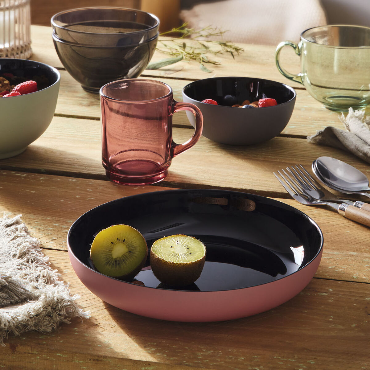 Assiette Creuse Luminarc Vicky Terre Cuite Verre Ø 21 Cm à Prix Carrefour