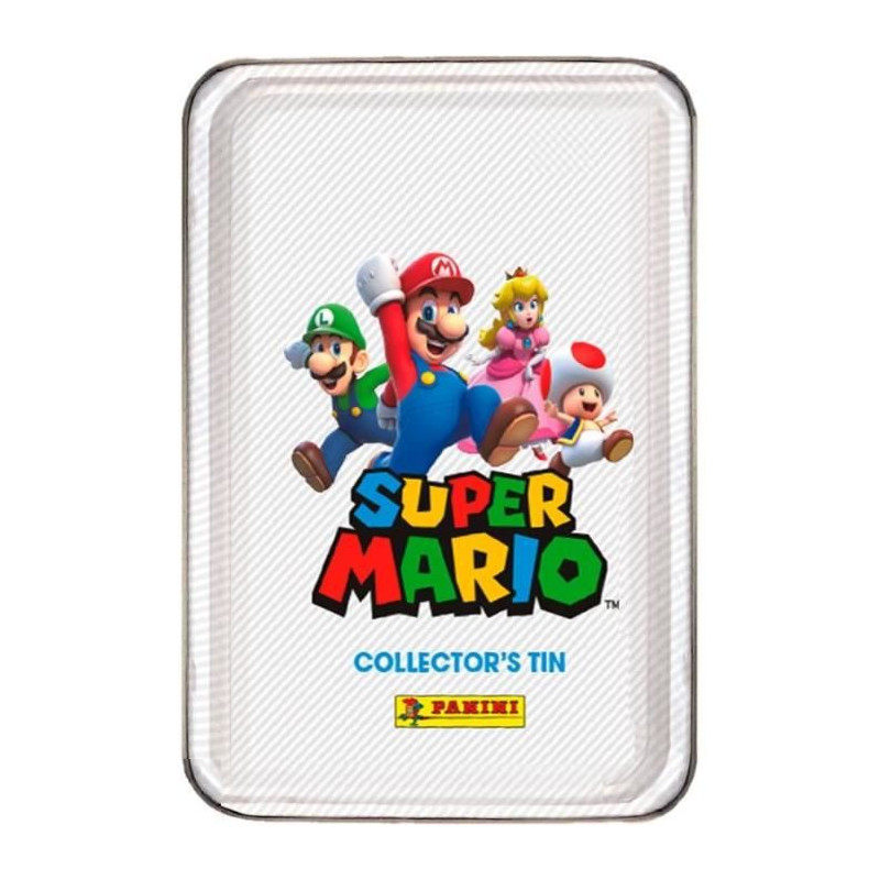 Super Mario Trading Cards - Boîte Métal 8 Pochettes + 3 Cartes Edition ...