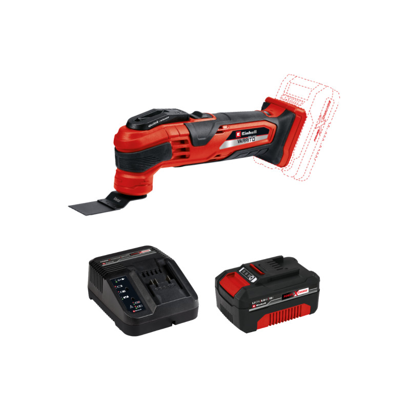 Pack Einhell Outil Multifonctions 18v Power X-change - Varrito ...