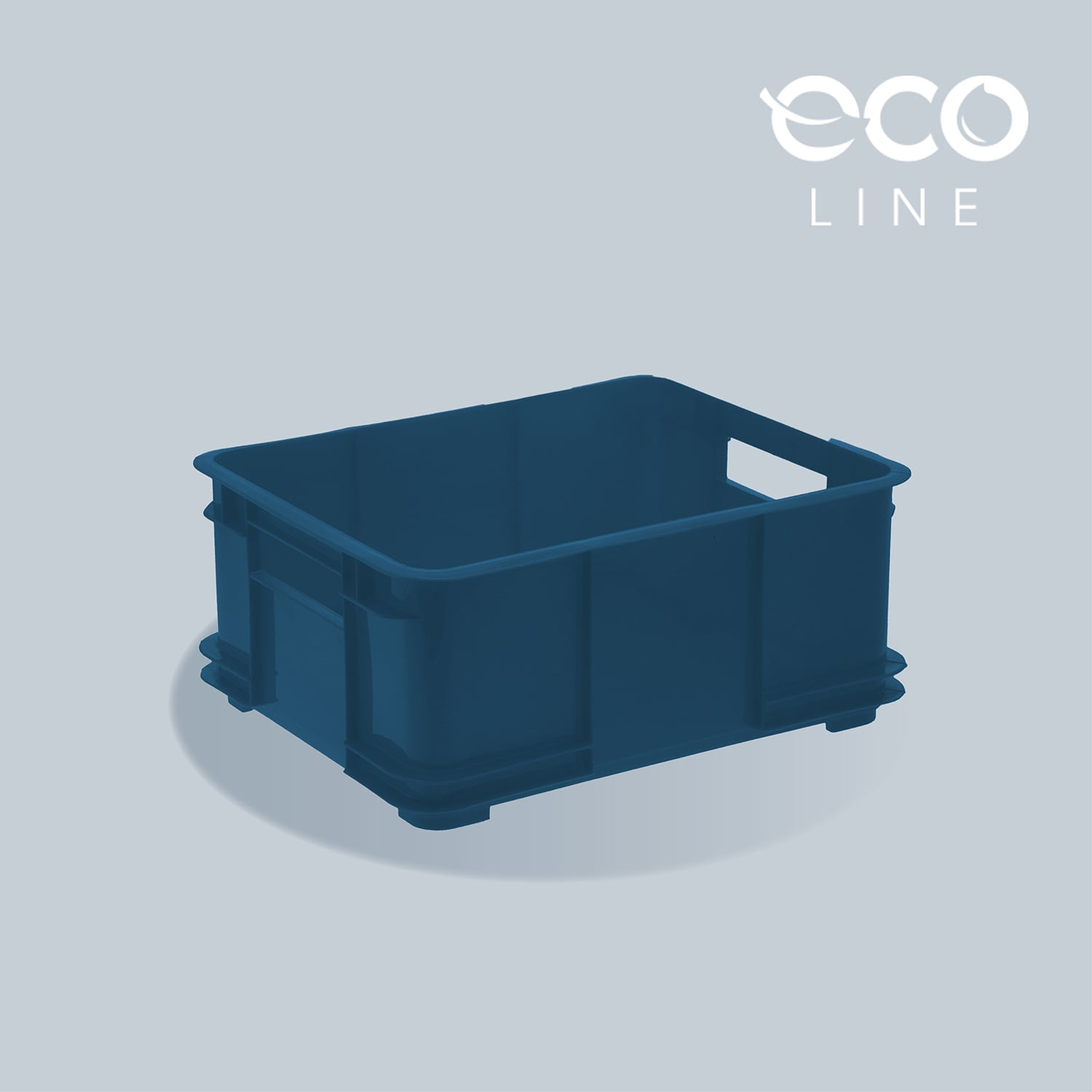 2x Boîte De Rangement Eurobox L, Eco Plastique (pp), 43 X 35 X 17,5 Cm ...