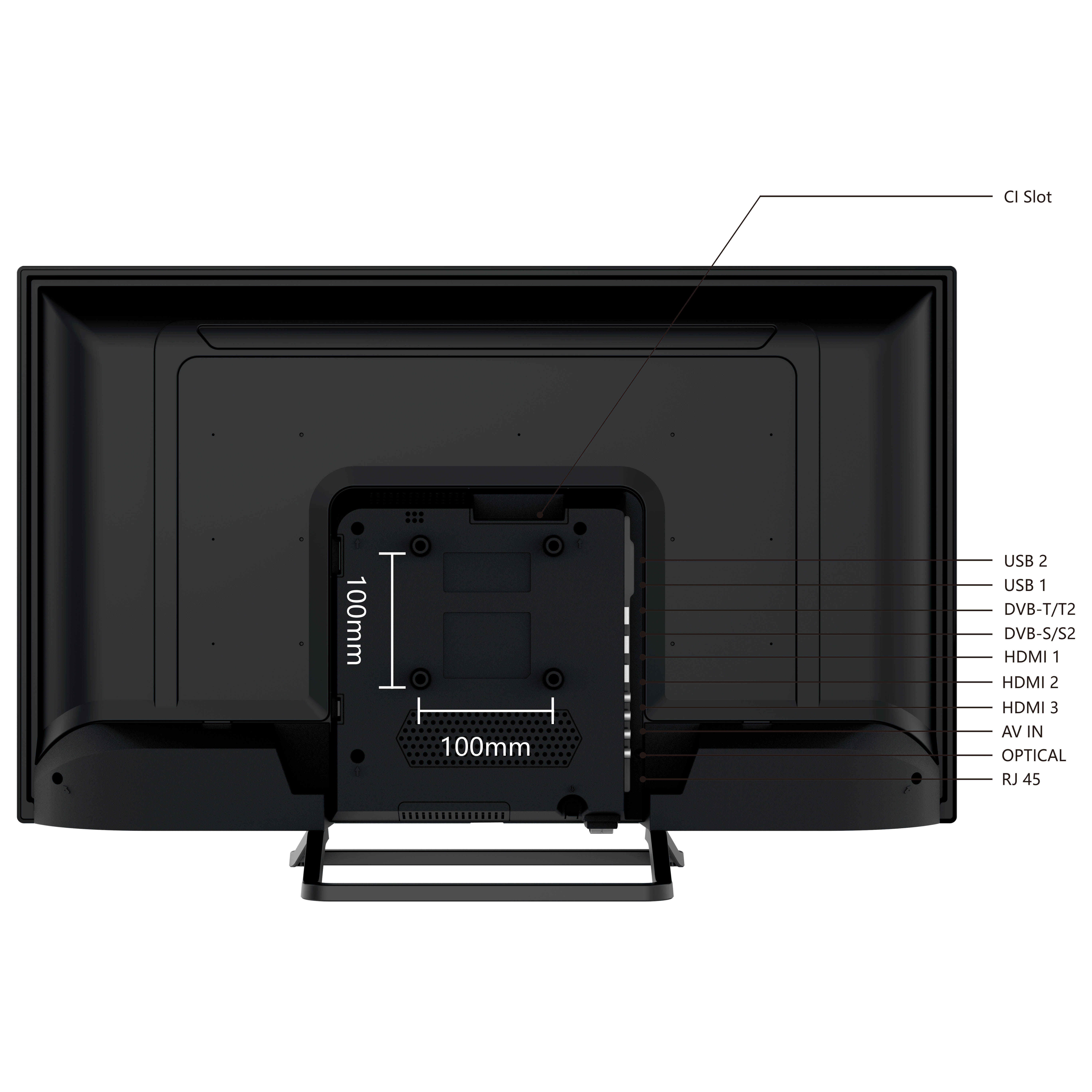 Smart Tech Smart Tv Vidaa - Tv Led Hd - 32" Hd (81cm) -32hv10t3 3xhdmi ...