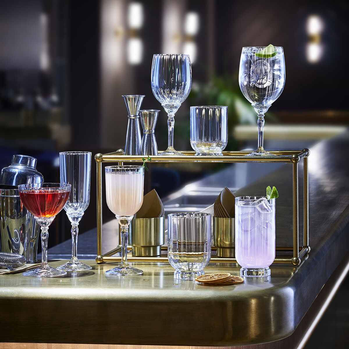 Set De Verres Bormioli Rocco Florian Bleu 6 Unités Verre 430 Ml à Prix ...