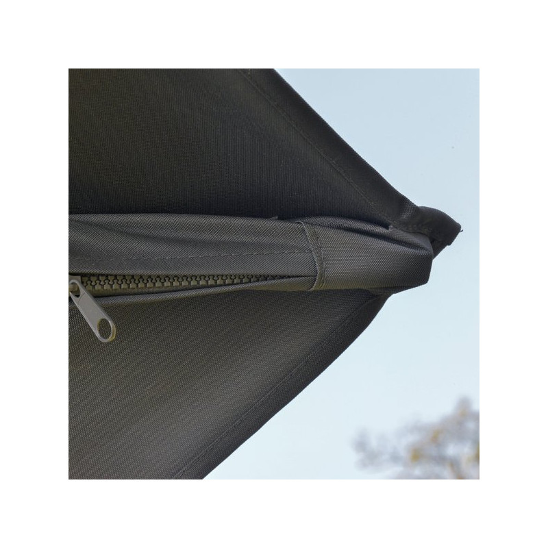 Parasol Déporté Shadow - Inclinable Et Pivotant - Gris à Prix Carrefour